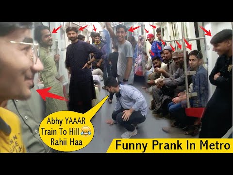 Funny Prank In Metro😂(Part 2) | Epic Public Reaction @AniqCrazyFun ...