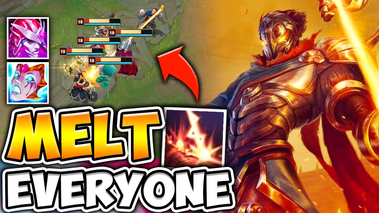 INCINERATE HEALTH BARS INSTANTLY WITH DOUBLE BURN VIKTOR - League of ...