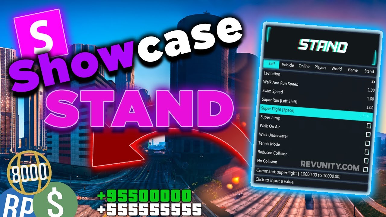 DÉCOUVERTE DU MOD MENU STAND SUR GTA 5 [MEILLEUR MOD MENU] Y'a beaucoup ...