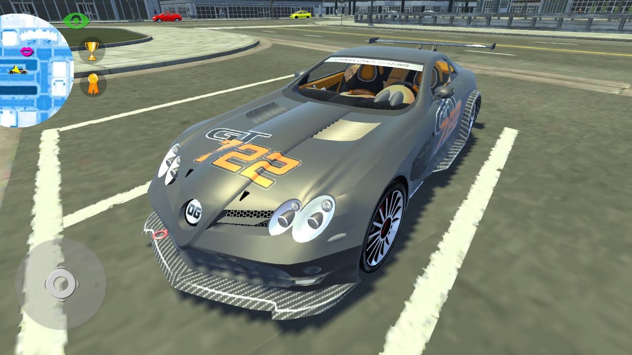 Driving a 2012 Mercedes McLaren SLR 722 GT in McL Car Simulator ...
