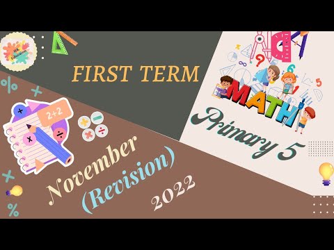 Maths_primary5 [November Revision] 2022 - YouTube