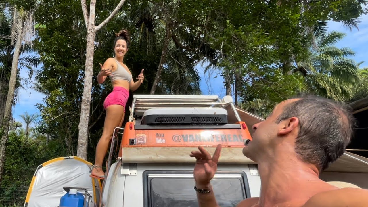 TIRAMOS o BAGAGEIRO da KOMBI | VANLIFE REAL | Carol Kunst e João Rauber - YouTube