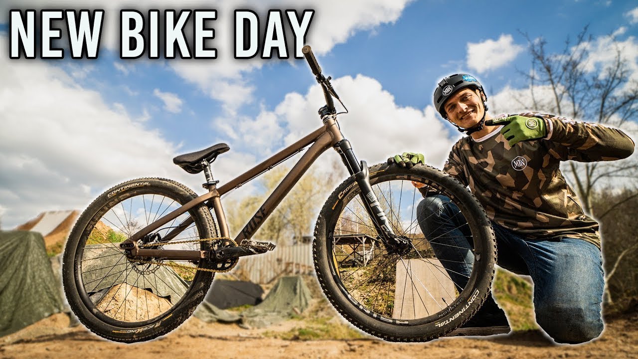 NEW DIRT JUMP BIKE! Bike Build Video Rose The Bruce 2 - YouTube