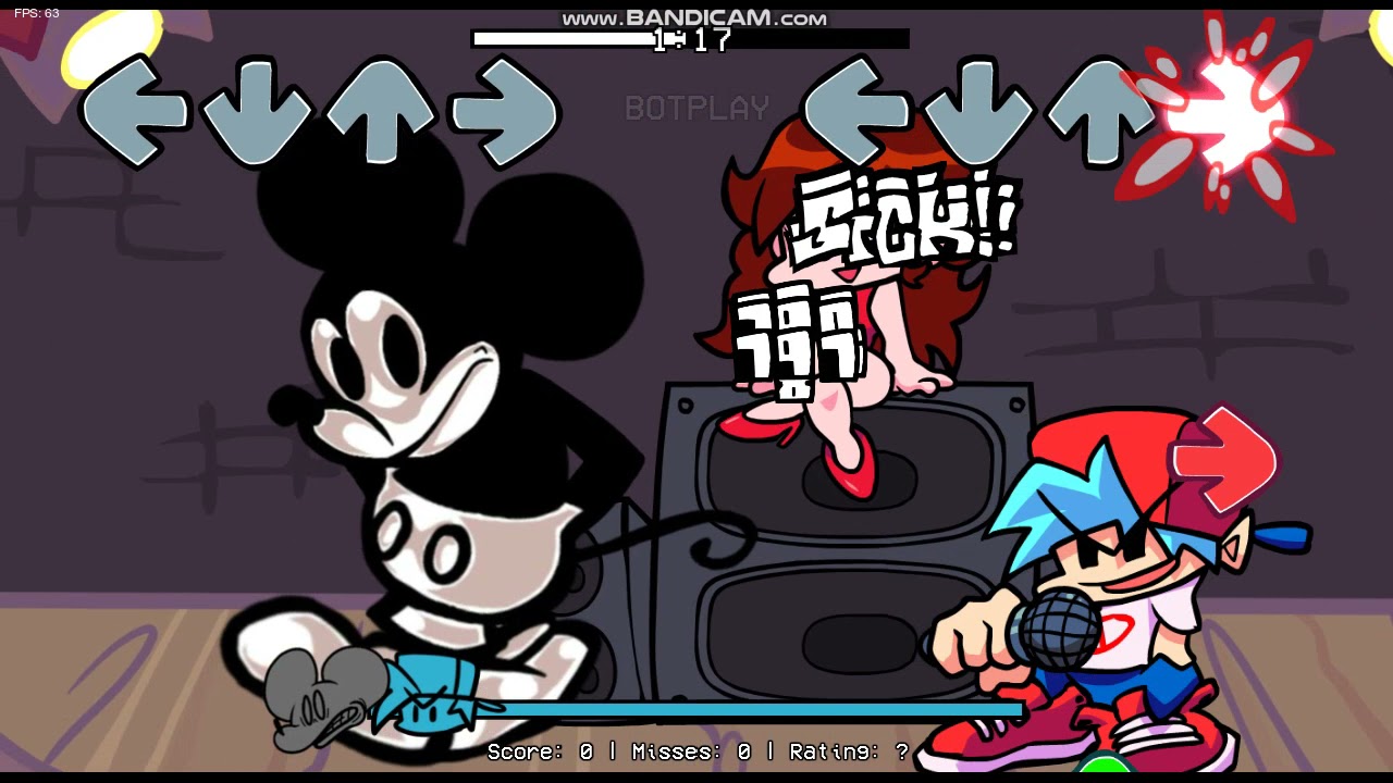 fnf vs mouse misery but i charted it - YouTube