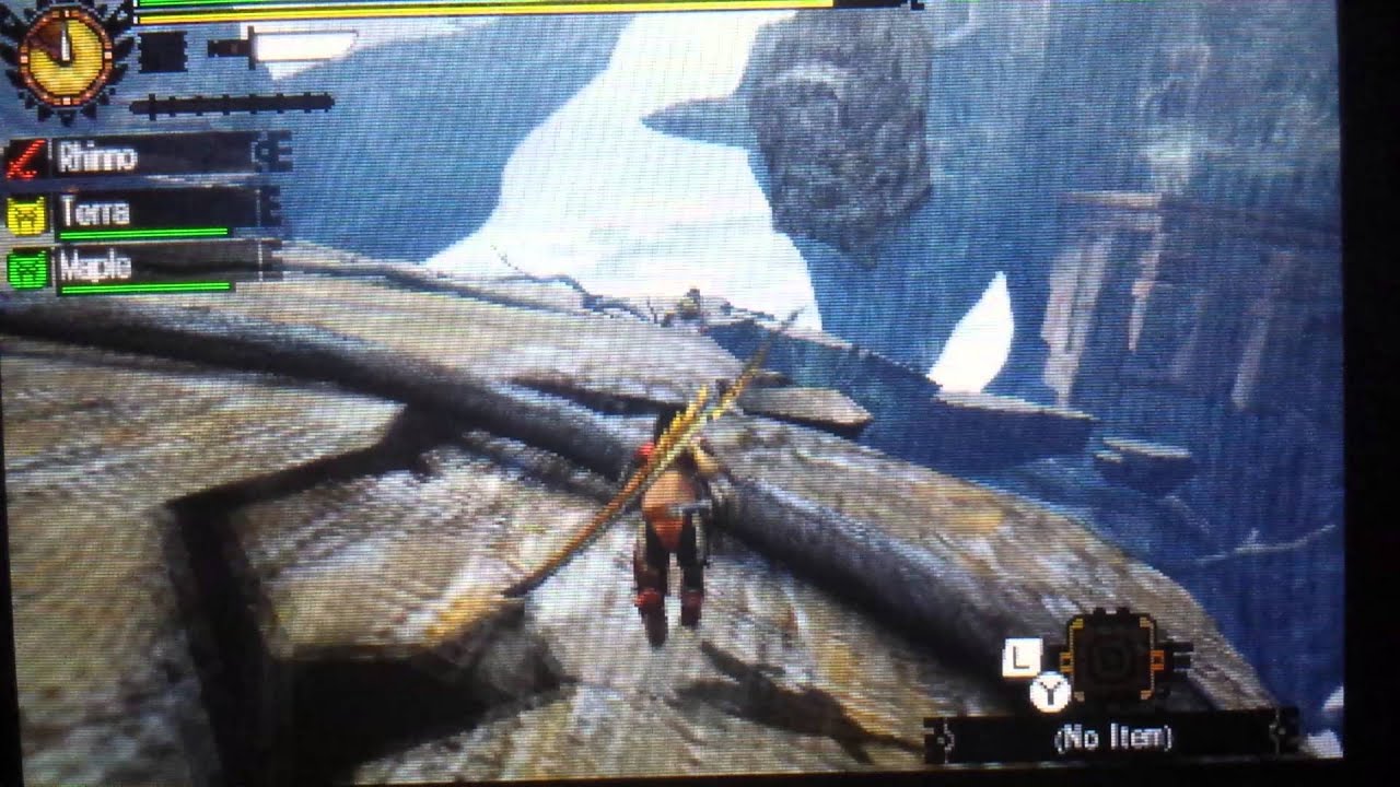 MH4U Heaven's Mount mining route - YouTube