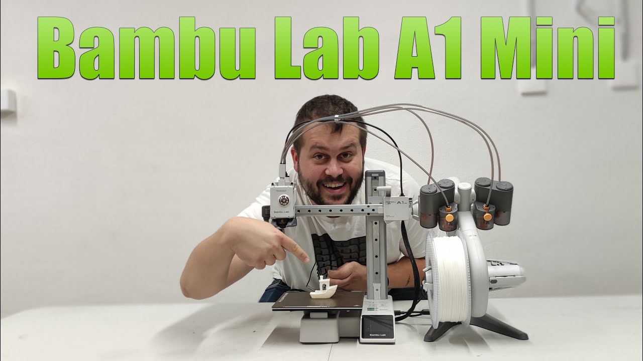 Bambu Lab A1 Mini - Vybalení / Unboxing, Nastavení a První Tisk - Česky ...