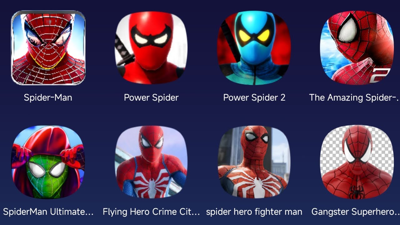 Spider-Man,Power Spider,Power Spider 2,The Amazing Spider-Man 2 ...