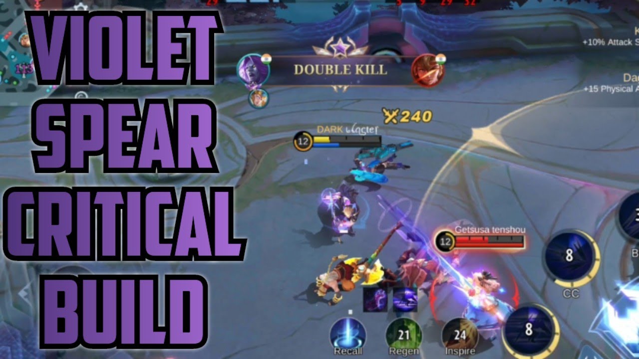 Violet Spear Moskov Deal With Damage Only In Mythic Ranked | Mlbb ...