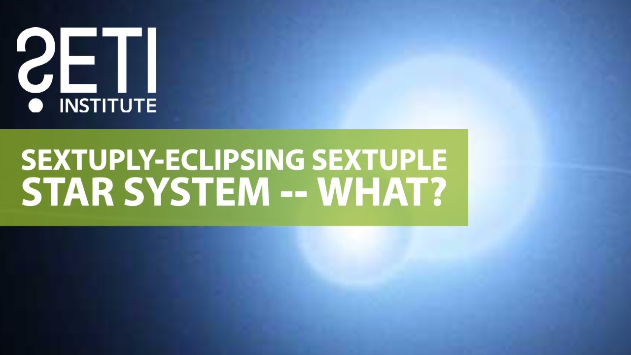 Sextuply-Eclipsing Sextuple Star System -- WHAT? - YouTube