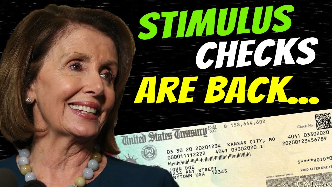 STIMULUS CHECKS ARE BACK! Second Stimulus Check Update & Stimulus ...