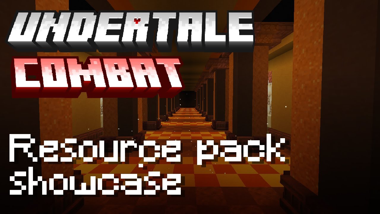 Undertale Combat - resource pack showcase - YouTube