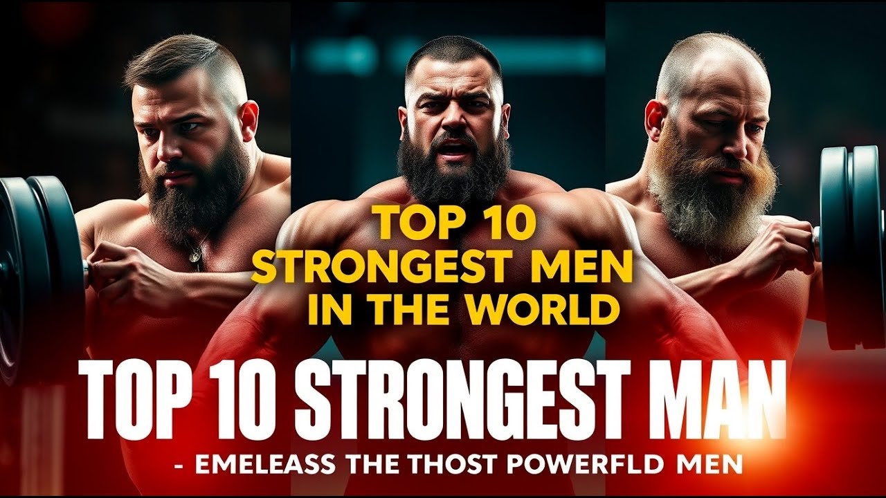 The Ultimate Show of Strength: Top 10 Strongest Men on Earth 🌍 - YouTube