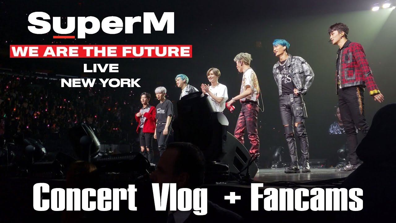 【Ky】I JOPPED TO NYC FOR SUPER M(Concert Vlog + FRONT ROW Fancams) - YouTube