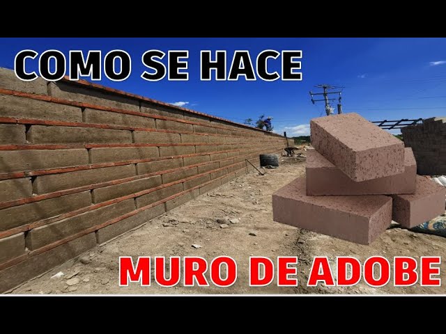 Construcción Temprana De Muro De Adobe