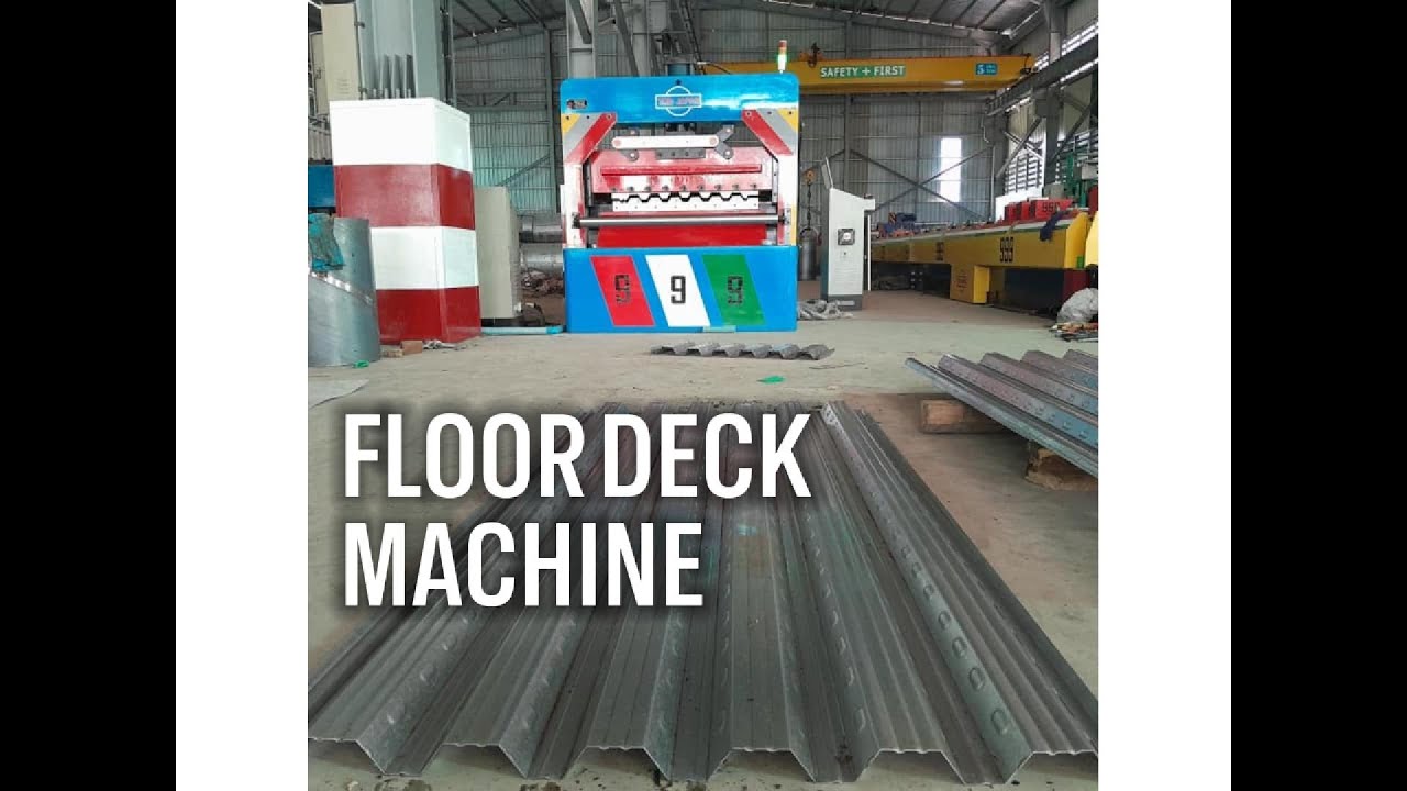 FLOOR DECK MACHINE INSTALLATION - YouTube