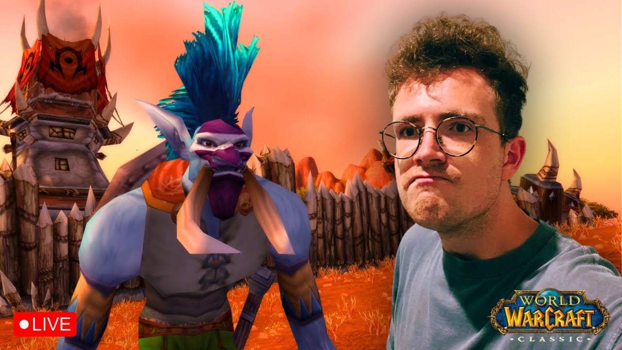 🔴LIVE - CHASE SOMMER - WOW CLASSIC ERA WHITEMANE - SHAMAN LEVELING ...