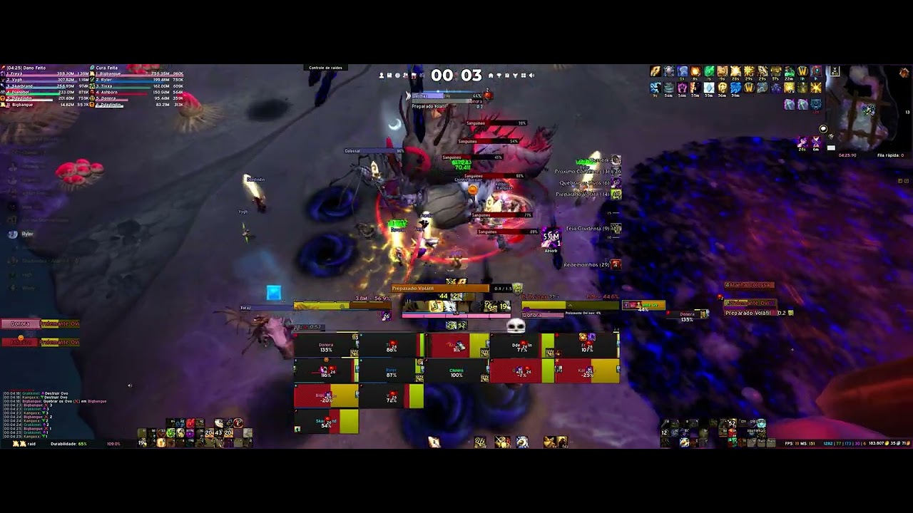 wow tww - ovinax Heroic - Guilda Heavy Metal - pull 21% - YouTube