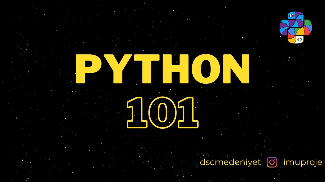 Python 101 - Tuple ve Dictionary - YouTube