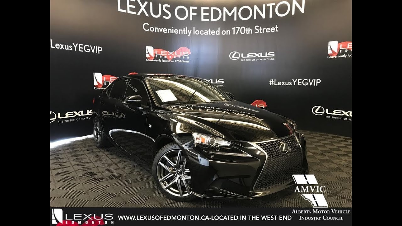 Used Black 2014 Lexus IS 350 Executive F Sport Package Walkaround ...