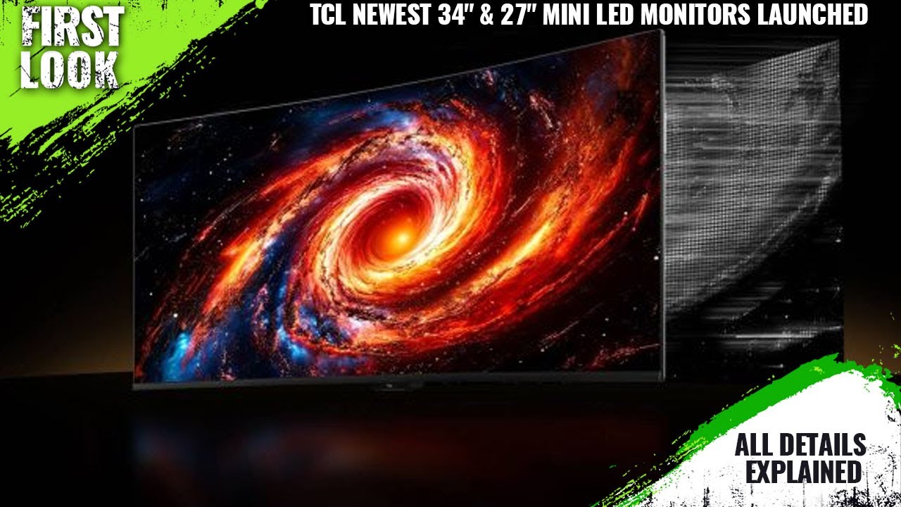 TCL 34R83Q and 27R83U High-End 27″ & 34″ Mini-LED Gaming Monitors ...