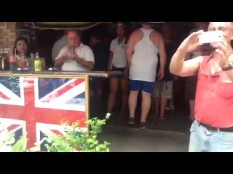 Sash bash at the dogs bollocks pattaya. - YouTube
