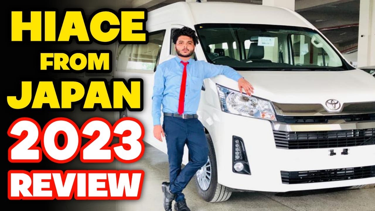 HIACE TOURER DELUXE HIGH ROOF AT 2023 FROM JAPAN DETAILED VIDEO. - YouTube