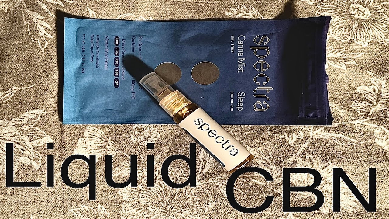 Unboxing Spectra CBN Sleep Spray - YouTube