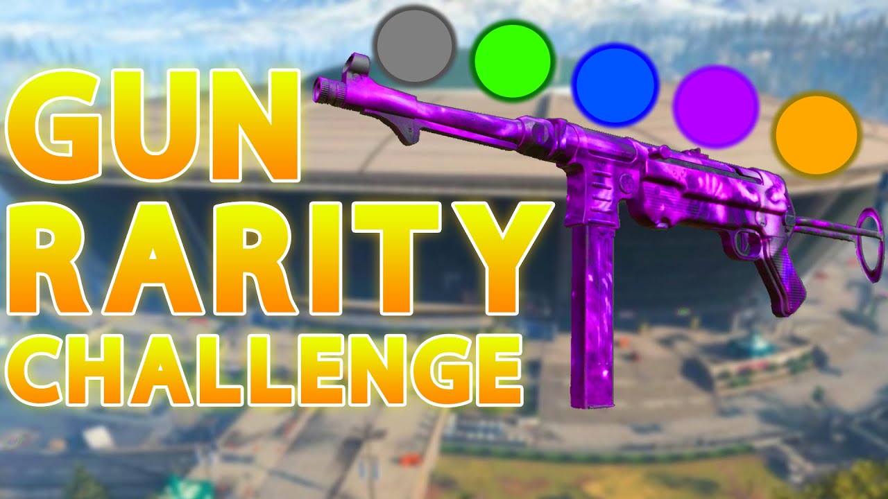 Random Ground Loot Rarity Challenge In Warzone - YouTube