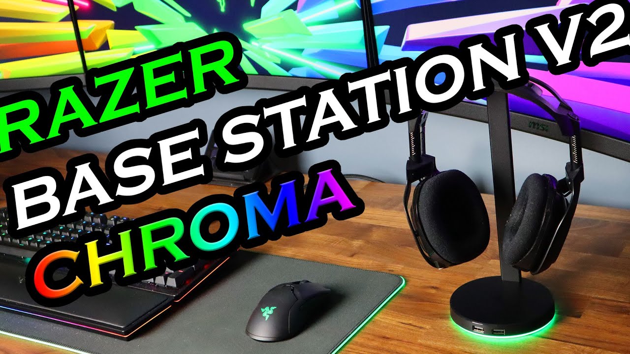 Razer Base Station V2 Chroma Unboxing & Overview - YouTube