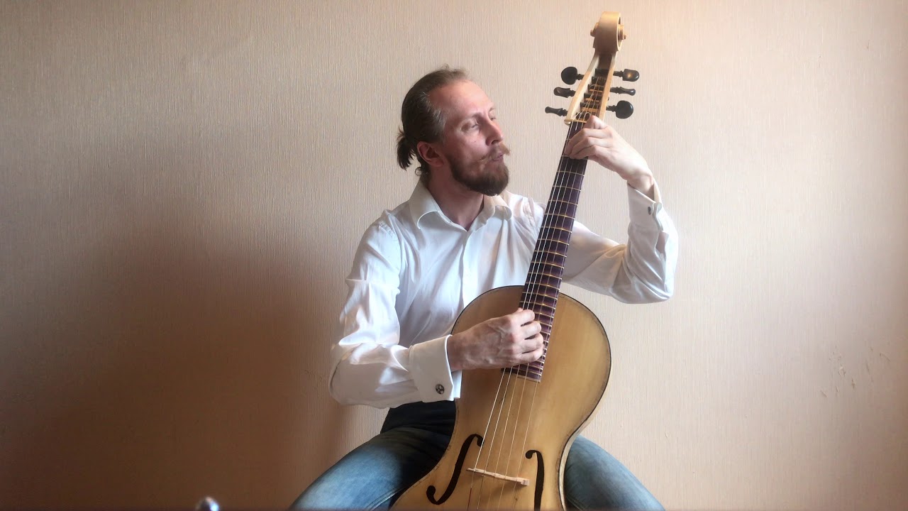 Arpeggione musical instrument sound demonstration #3 - YouTube