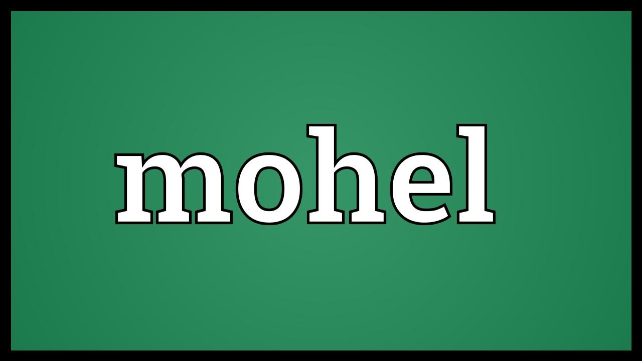 Mohel Meaning - YouTube