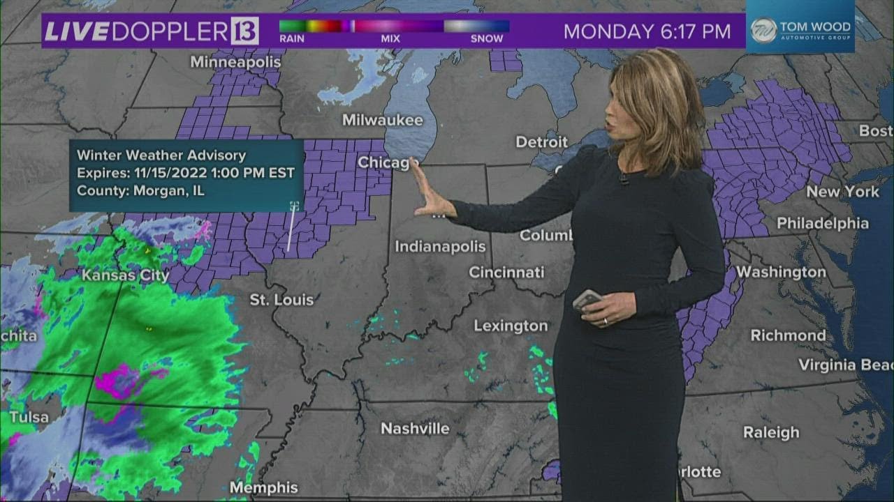 WTHR Weather | 6 p.m. Update | November 14, 2022 - YouTube