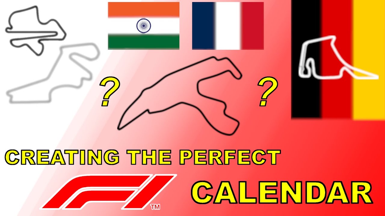 Creating the PERFECT F1 Calendar - YouTube