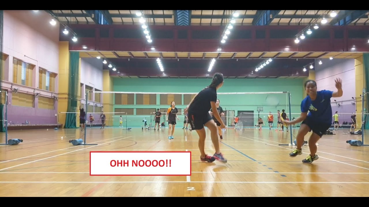 Badminton with friends part 1 - YouTube