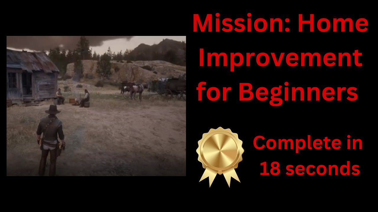 Red Dead Redemption 2: Home Improvement for Beginners (Gold) # ...