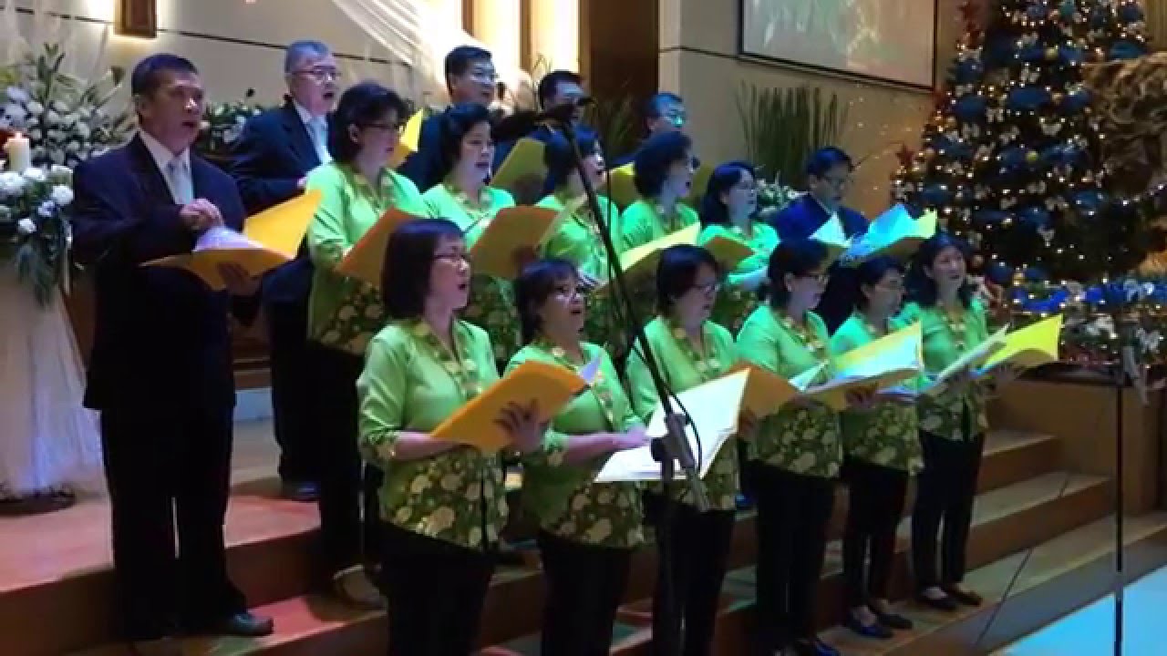 Seraphim Choir performs 快乐圣诞 at Christmas Day 25 December 2015. - YouTube