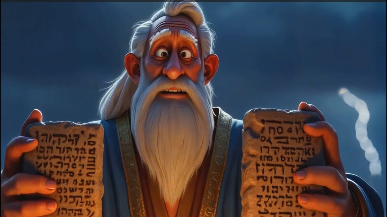 The Ten Commandments ️📜Animated Bible Stories - YouTube