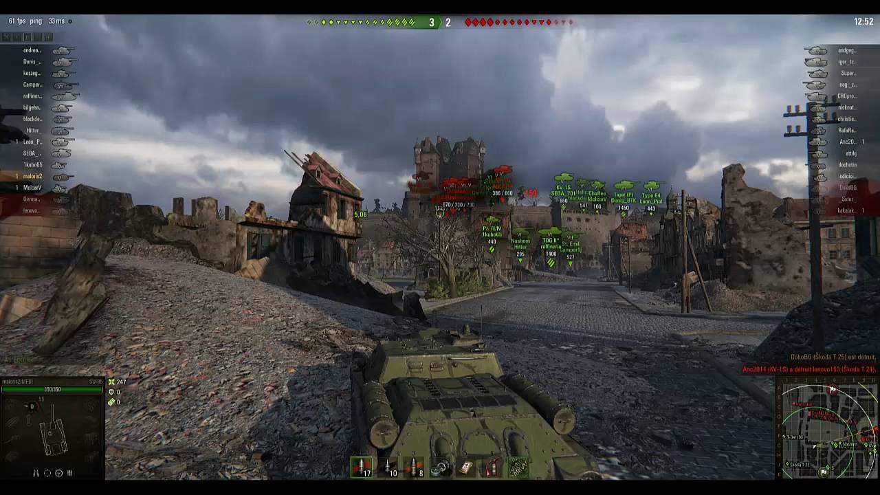 Wot map Paris - YouTube