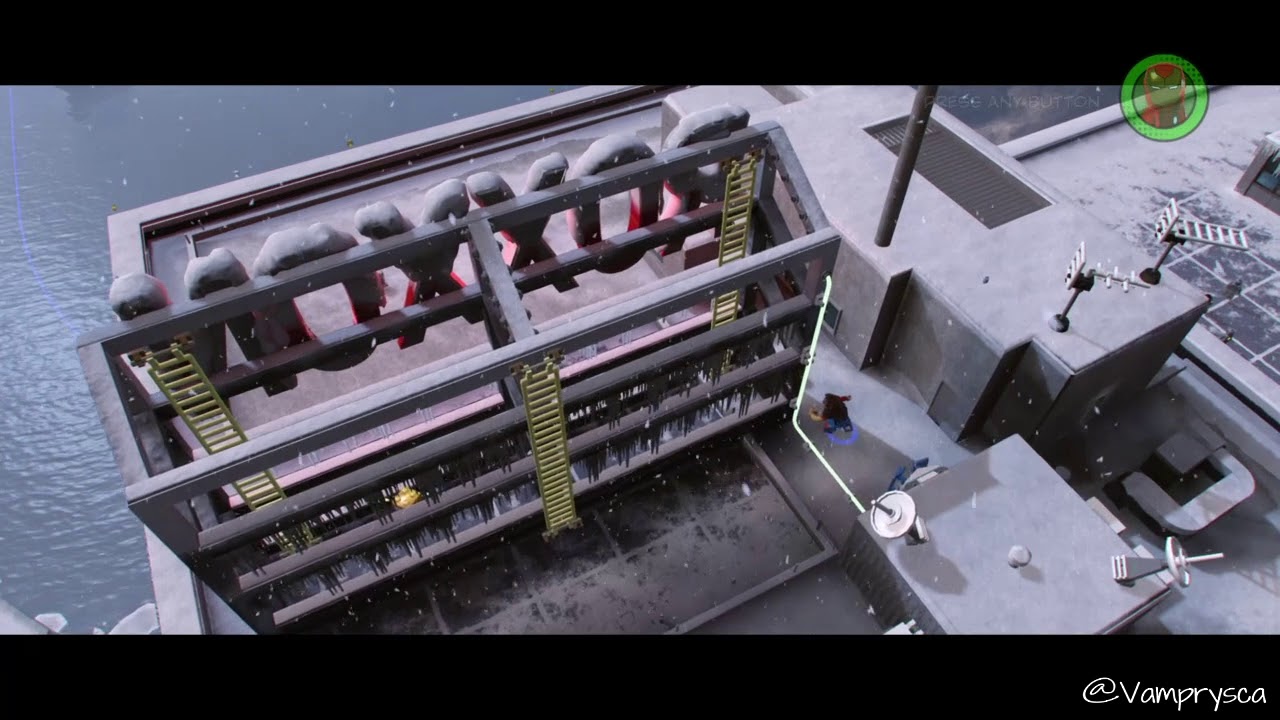 LEGO Marvel SuperHeroes 2 - Roxxon Building Gold Brick - YouTube