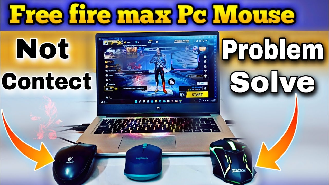Free fire max Pc Mouse Setting | Free fire max Pc Mouse Problem Fix ...