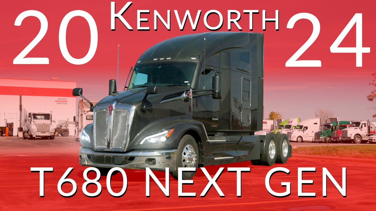 The 2024 Kenworth T680 Next Gen Is A Beautiful Masterpiece - YouTube