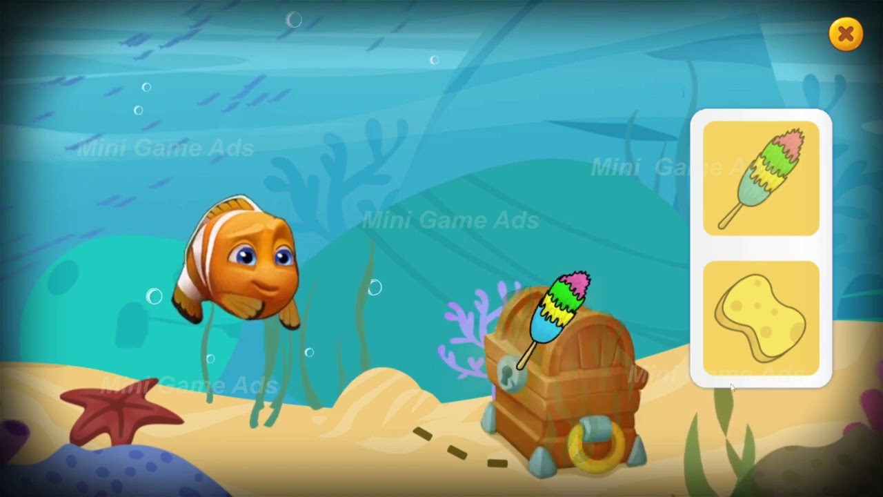 Fishdom Ad HD Mini Game #23 Android | IOS | App | Feed, Save and Help ...