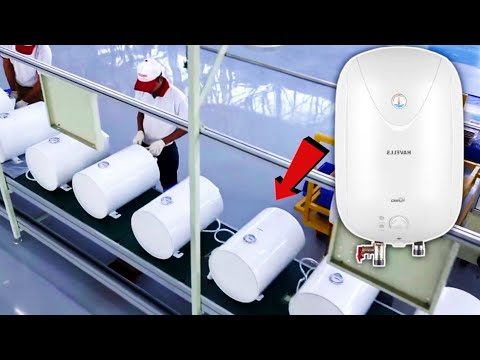 How Geyser Are Made In Factory | Geyser Manufacturing Process | Water ...