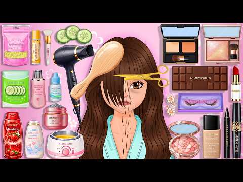 ASMR Makeup Animation ✨ Relaxing Satisfying Beauty Routine