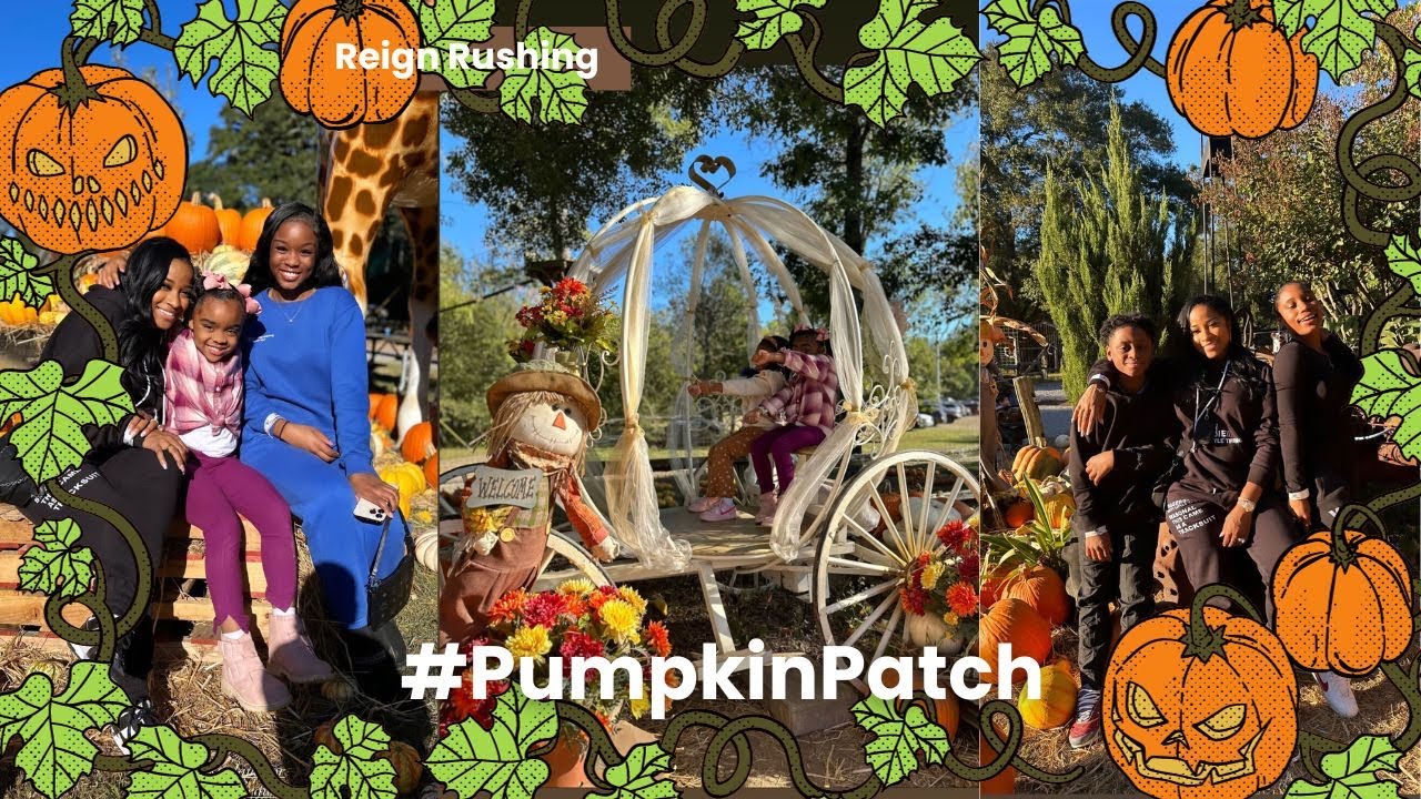 Toya Johnson Daughter Reign Rushing Magical Pumpkin Patch Adventure! 🎃 - YouTube