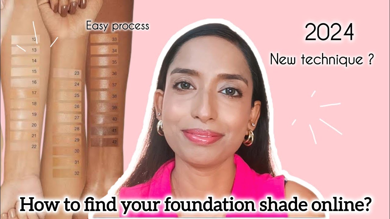 How to find your foundation shade online 2024 || New technique ...