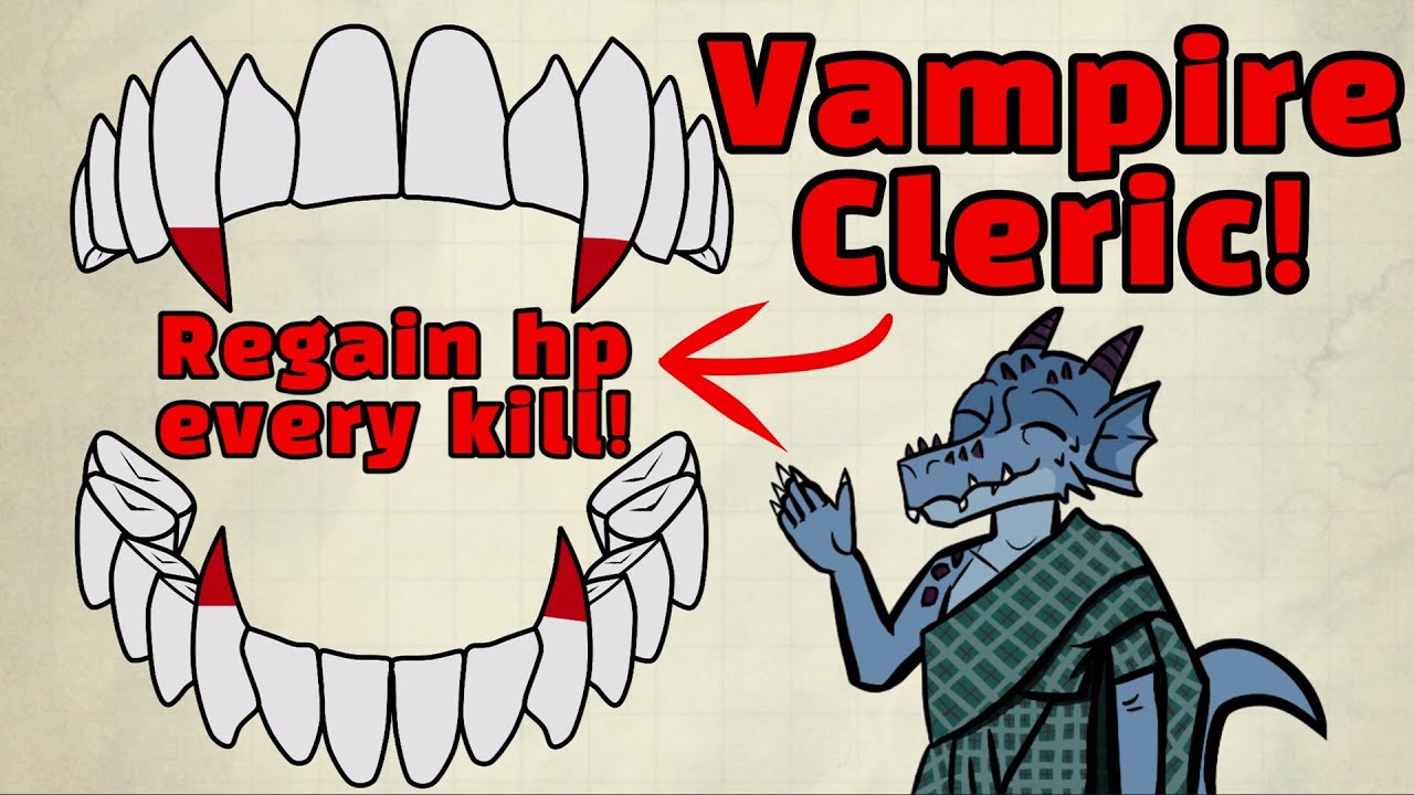 Vampire Cleric Build! - D&D 5e - YouTube