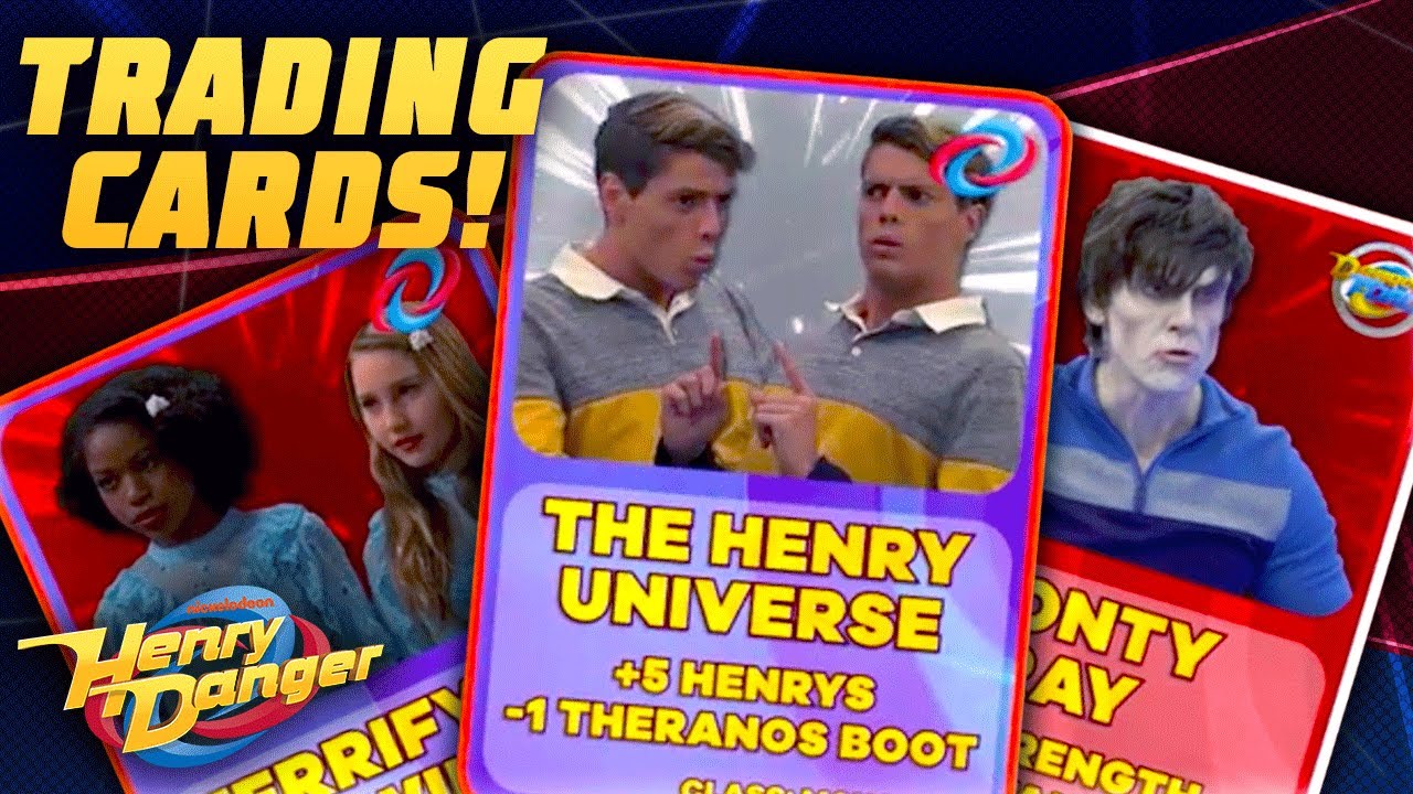 Henry Danger MONSTER Trading Cards Game! | Henry Danger - YouTube