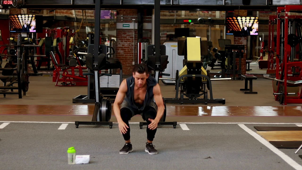 Burppes salto Split - YouTube