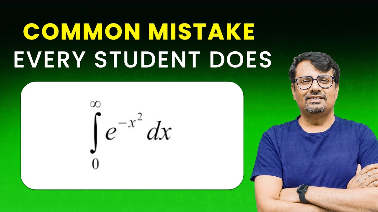 Common Mistake Every Student Does | Integration of Given Function by GP ...